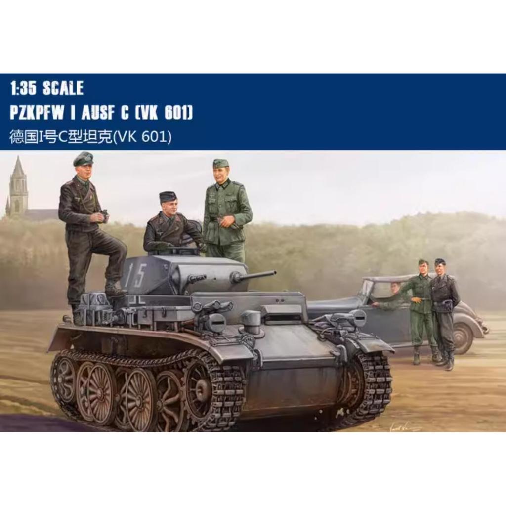 Hobby Boss model 82431 1/35 PzKpfw I Ausf C (VK 601) plastic model kit ...