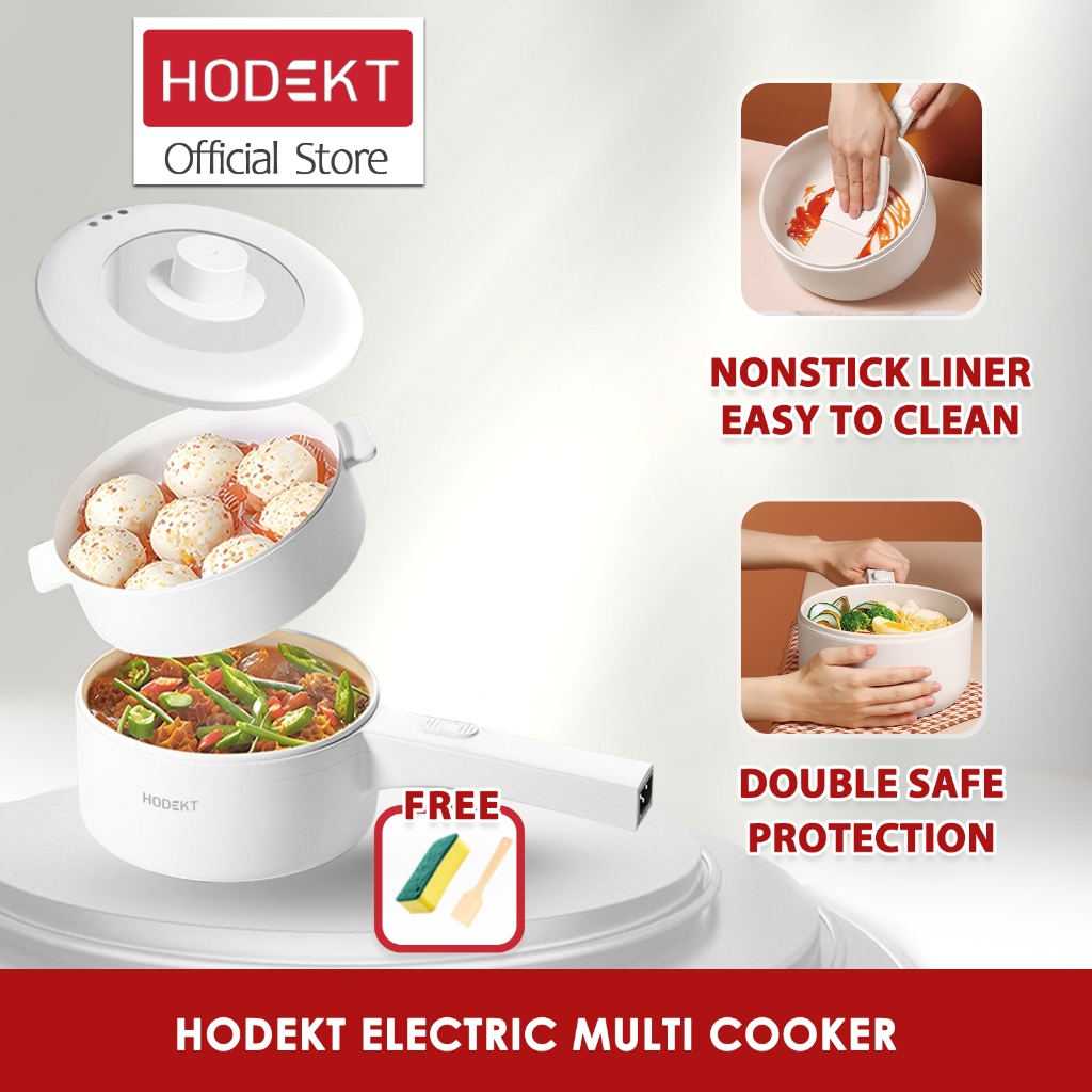 HODEKT Multifunctional Electric Cooker With Steamer Double Layer ...