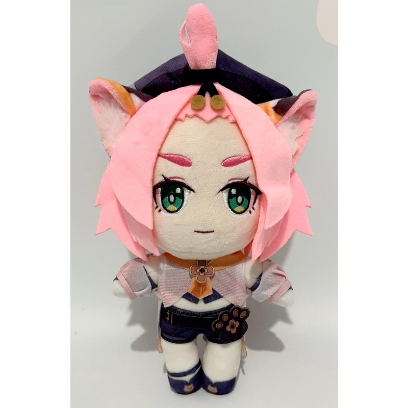20cm Genshin Impact Stuffed Doll Lyney Lynette Itto Kazuha Beidou Plush ...
