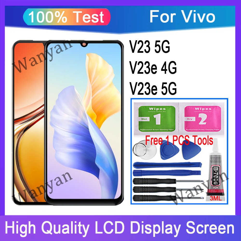 OLED Vivo V23 5G V23e 4G V23e 5G LCD Display Touch Screen Digitizer Replacement | Shopee Philippines