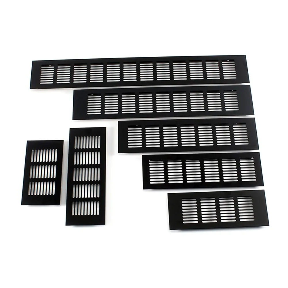 Ventilation Grills Aluminium Rectangular Breathable Mesh Cabinet ...