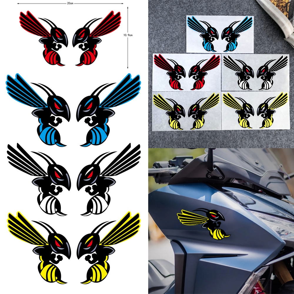 For Honda HORNET Click 125i 150i Forza PCX 125 Vario Bees Wings Hornet ...
