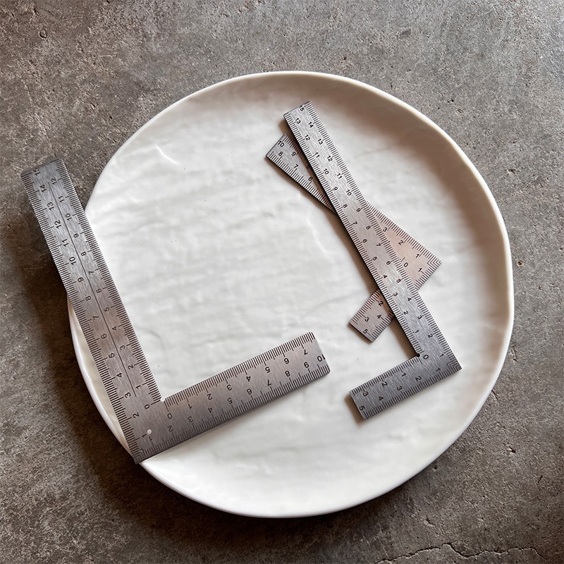 Mini Portable Right Angle Ruler DIY Craft Framing Tools 10cm 15cm 30cm ...