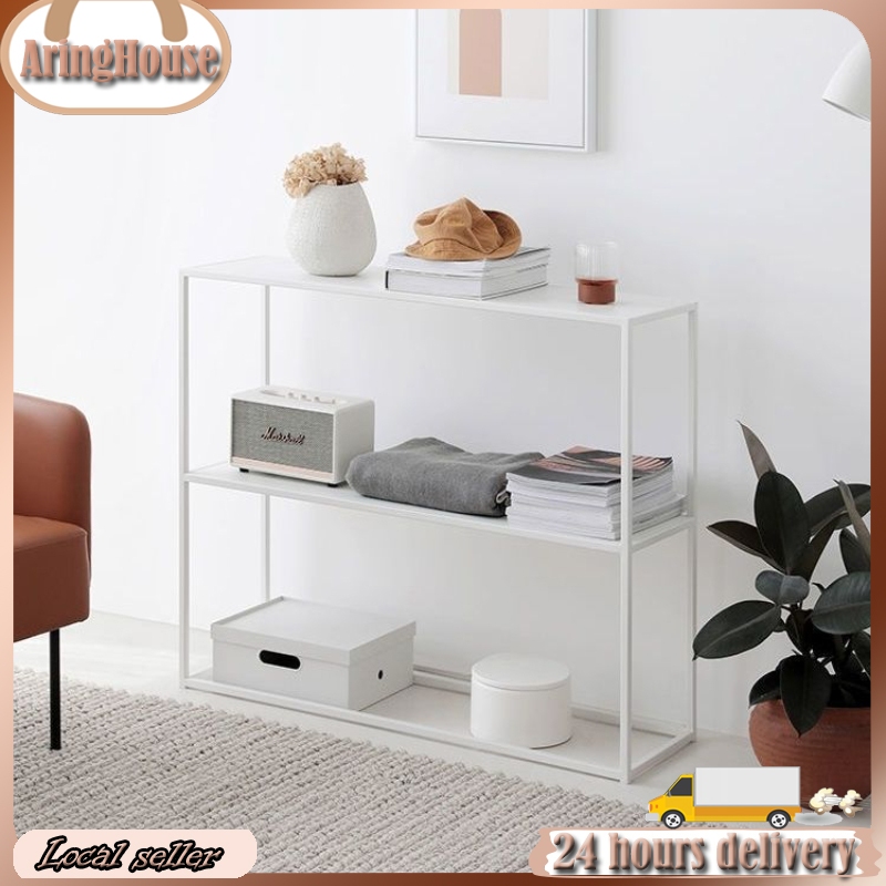 Metals Console Table Slim Side Table Living Room Long Table Simple ...