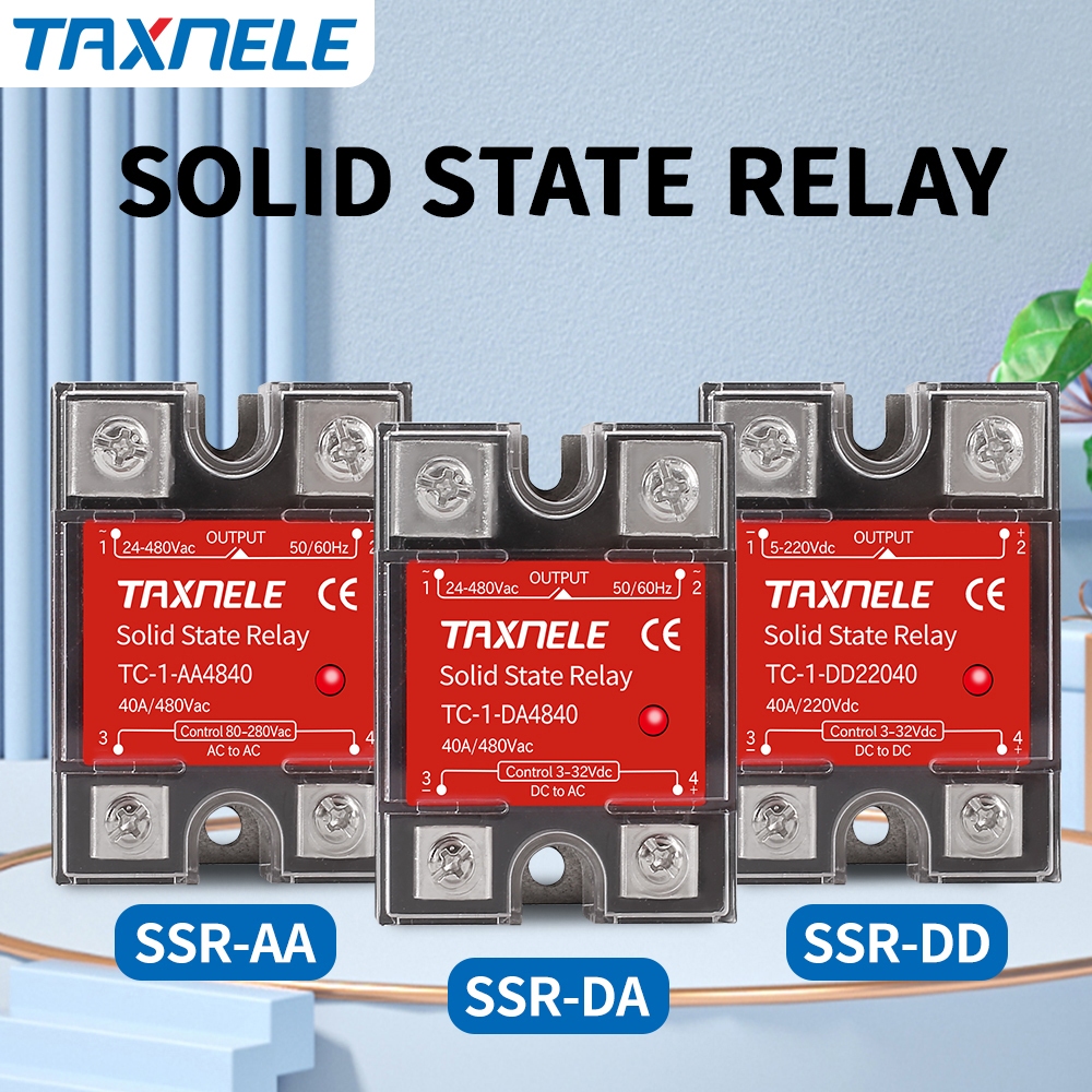 SSR-25DA SSR-40DA SSR-25AA SSR-40AA SSR-40DD SSR 10A 25A 40A DD DA AA Solid State Relay Module ...