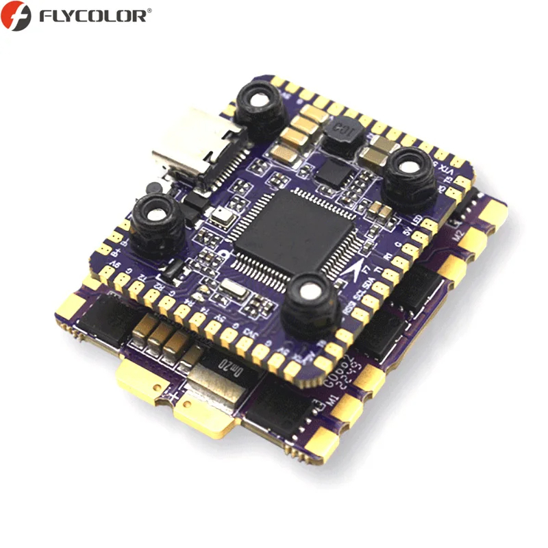 Flycolor Raptor 5 Mini Tower F7 MINI Flight Controller W/ 60A 4-IN-1 ...