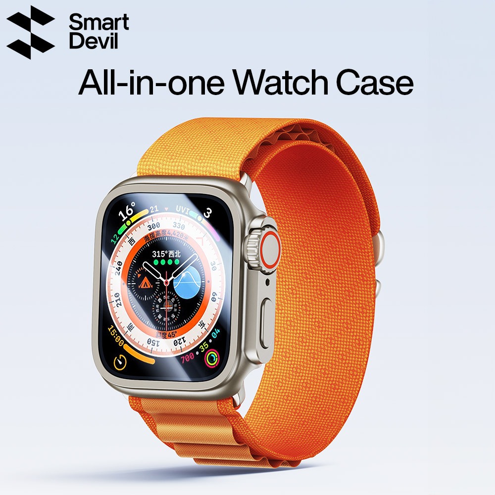 SmartDevil Watch Case For iWatch Ultra/S7/S8 Drop Protection | Shopee ...