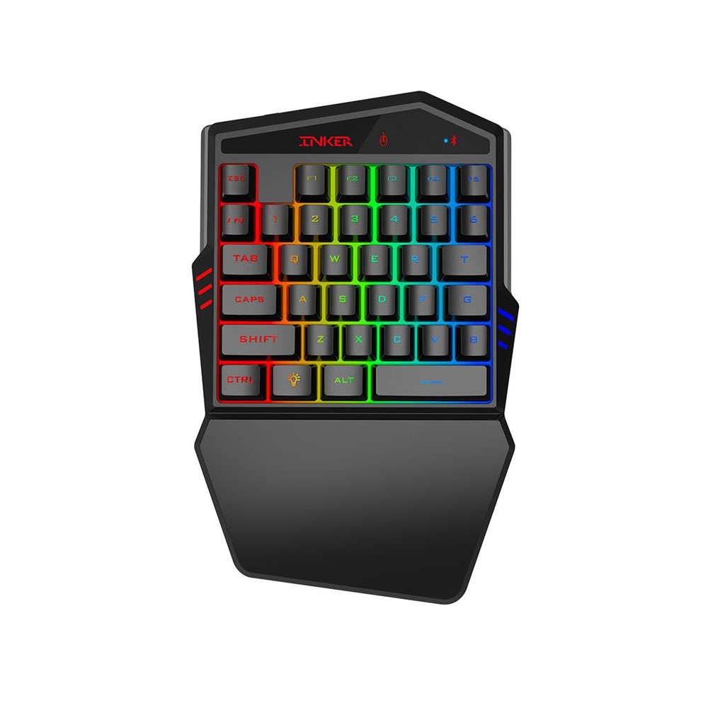 Ergonomic K99 Wireless Mobile Game One-handed keyboard Built-in Throne ...
