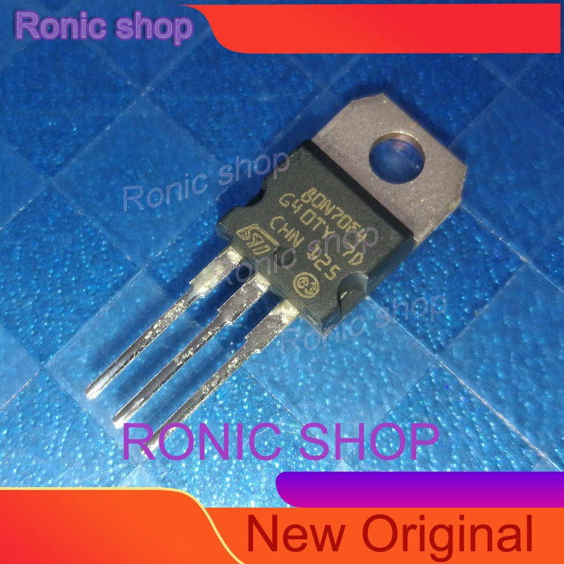 5pcs Original 80N70F4 TO-220 TO220 N-channel MOSFET transistor Original ...