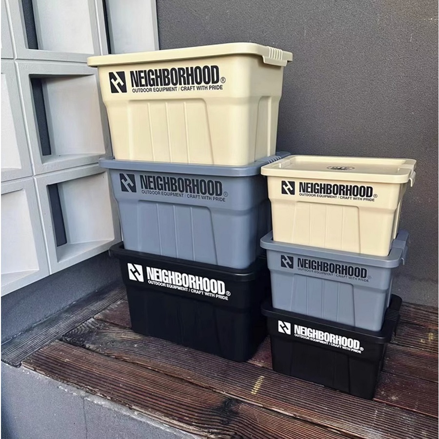 NEIGHBORHOOD Industrial Style Storage Box Snack Desktop Key Street Wear ...