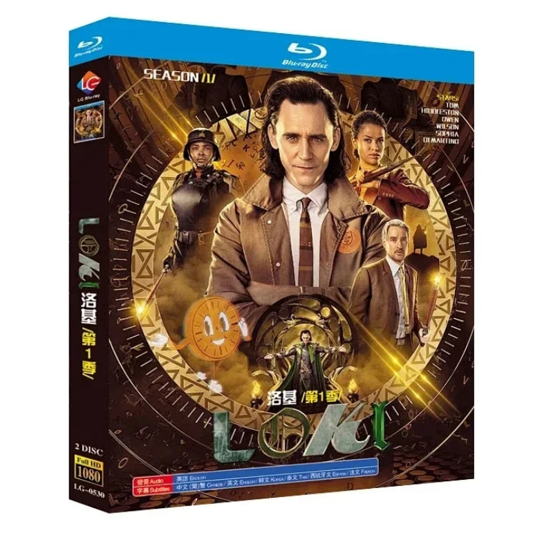 Blu-ray BD American Action Sci-Fi Fantasy Adventure/ Loki Season 1 ...