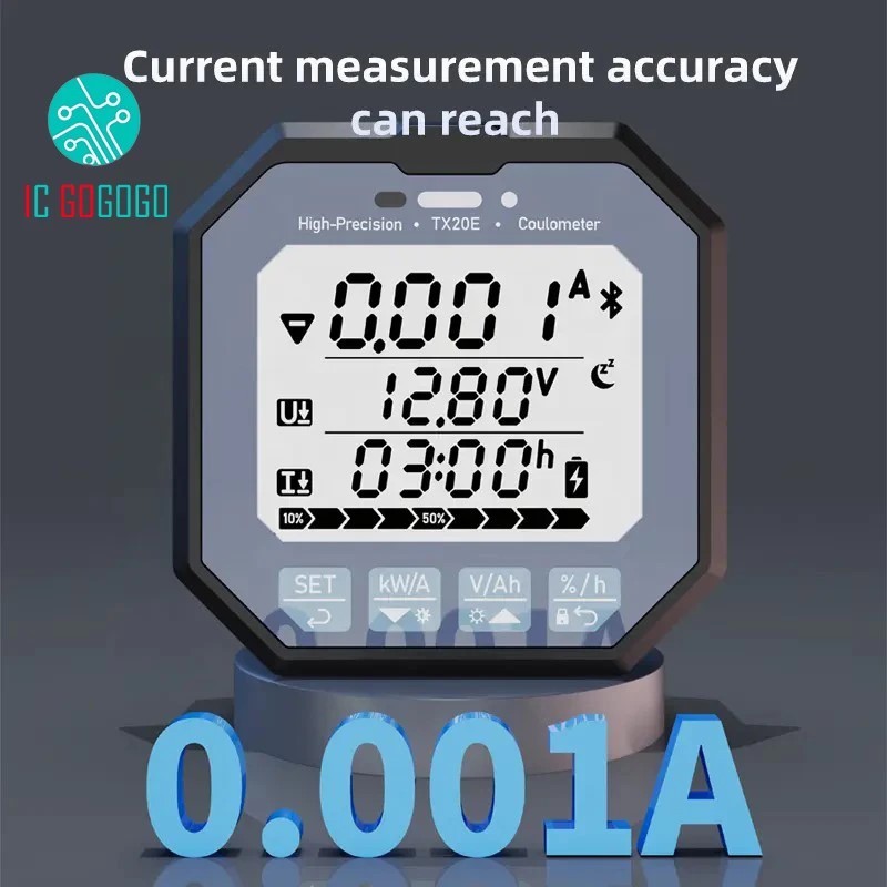 Tx20 Bluetooth Couron Meter Battery Electric Vehicle RV Couron Meter ...