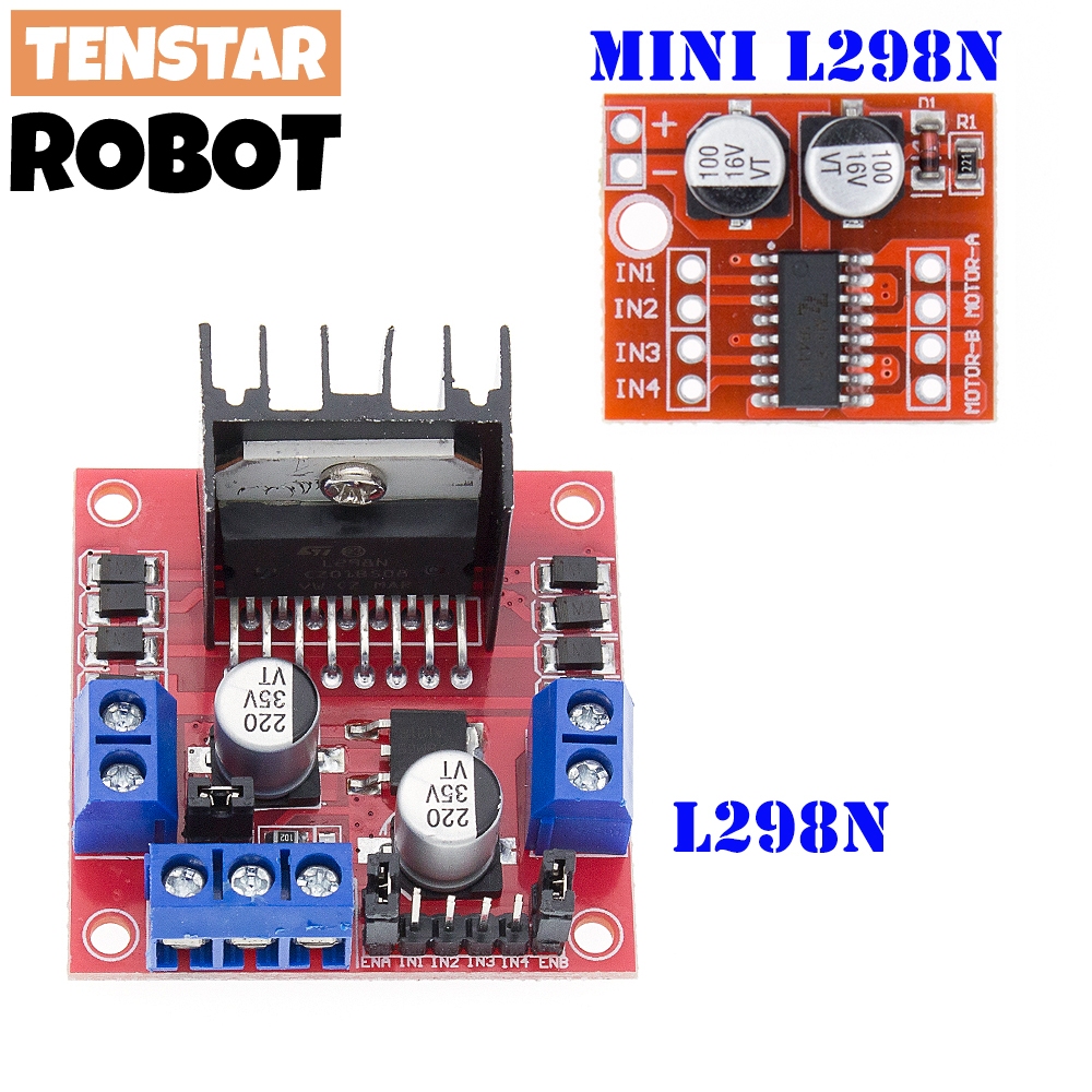 L298N 2A DC Motor Stepper Motor Driver Speed Controller Module Dual H ...