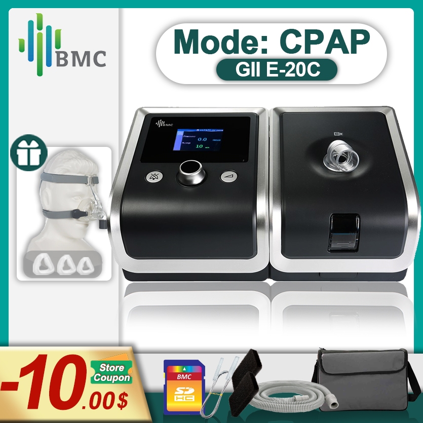 BMC E-20C GII CPAP Machine Free Shipping Sleep Apnea Anti Snoring Non ...