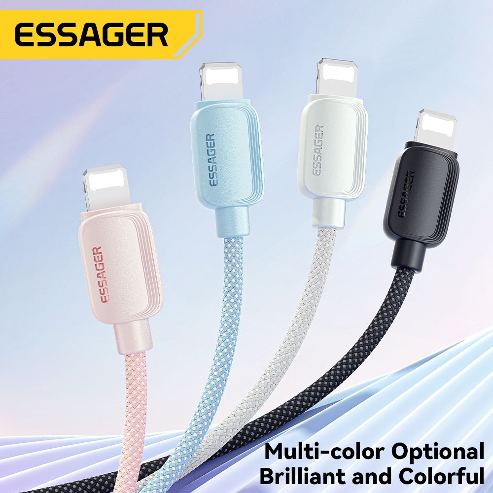 Essager 29w C-L Fast Charging Data Cable 4 Colors Available | Shopee ...