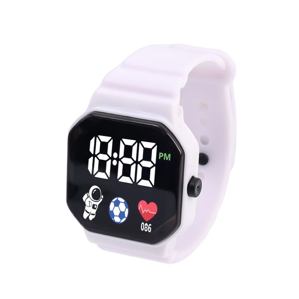 (BUY 1 GET 1) Sports Digital Watch for Kids Fashion Waterproof Relo Led ...