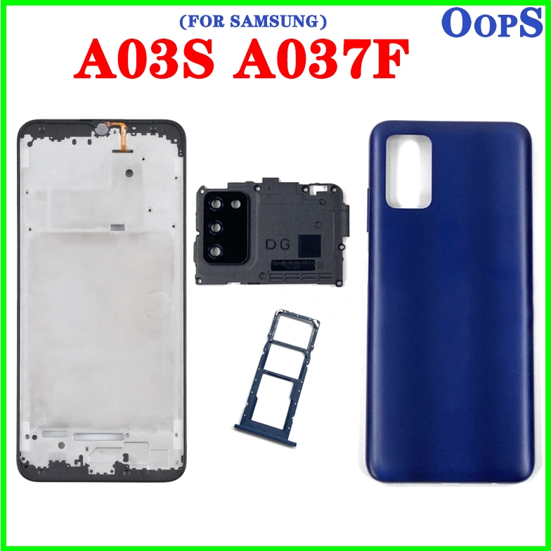 For Samsung A03S A037F A037M A037 Battery Back Cover Housing LCD Front ...