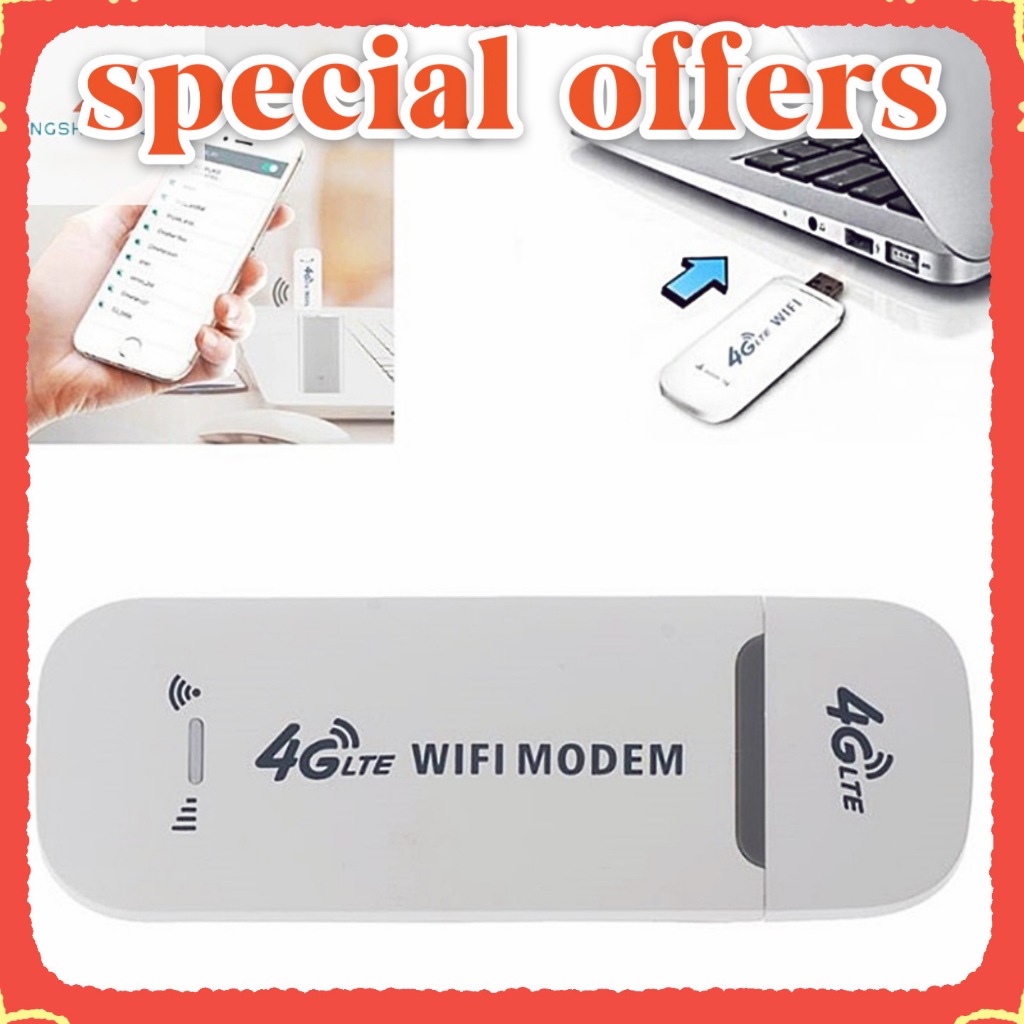 ZJPG> 4G LTE Wireless USB Dongle Mobile Broadband 150Mbps Modem Stick Sim Card Router new ...