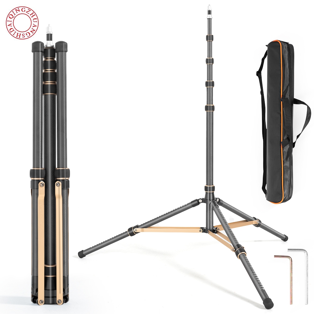 QZSD LS-255/285 Reverse folding light stand Photography outdoors ...