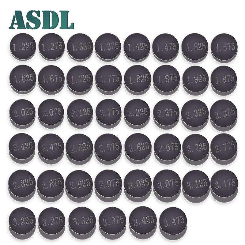 ASDL 5pcs 7.48mm thickness 1.225-3.475mm Motorcycle Valve Shim Gasket ...