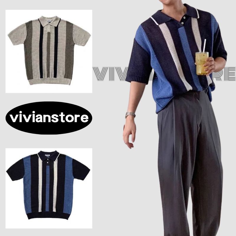 Men's POLO Shirt Youth Popular Versatile Simple POLO Shirt Short Sleeve ...