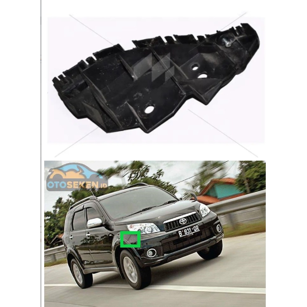 Front Bumper Bracket support for toyota RUSH TERIOS 2006 2007 2008 2009 ...