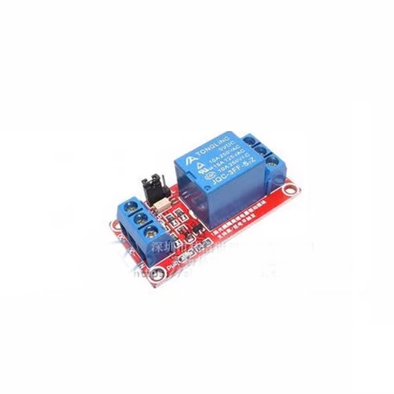 5 PCS 1-way relay module with optocoupler isolation supports high and low level triggering One ...