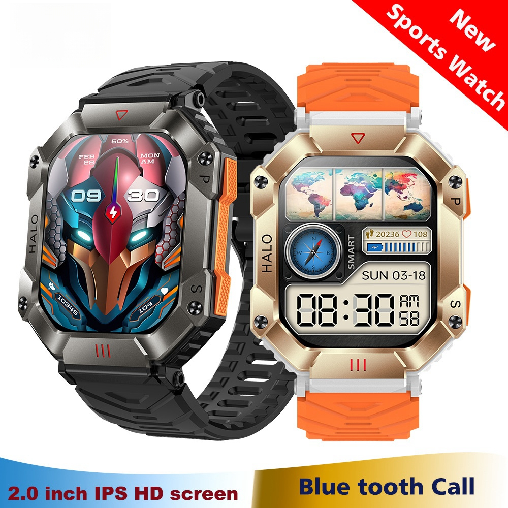 Men's Sports GPS Smart Watches For Men Bluetooth Call Dials Custom ...