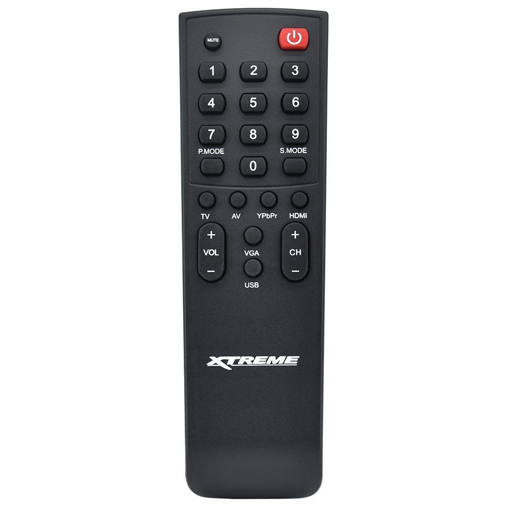 Xtreme TV Remote Control for BASIC LED TV | Xtreme Remote for BASIC LED ...