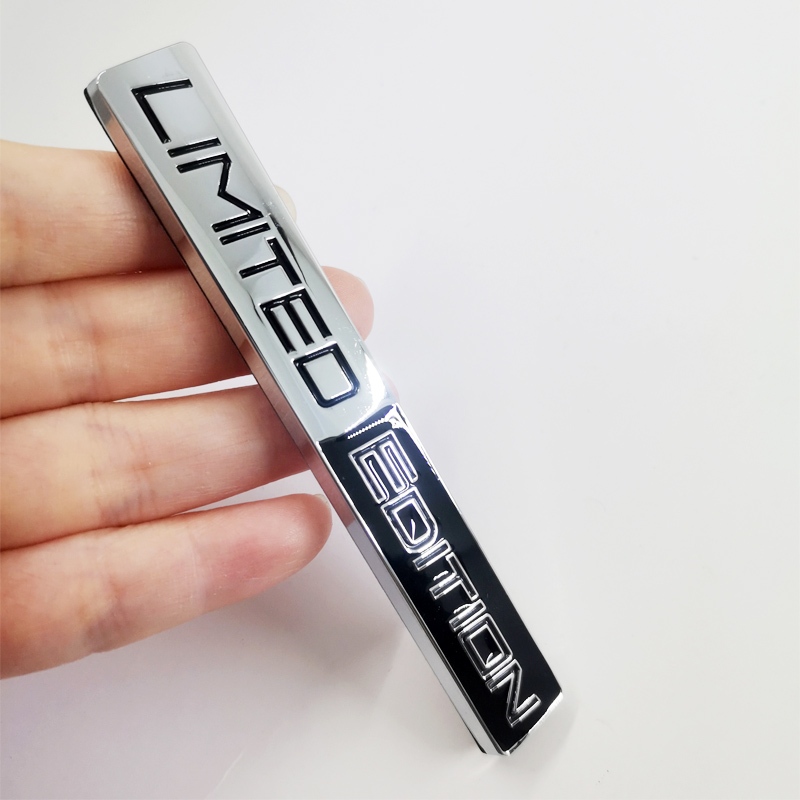 1 x New Model Metal LIMITED EDITION Logo Car Auto Side Rear Decorative ...