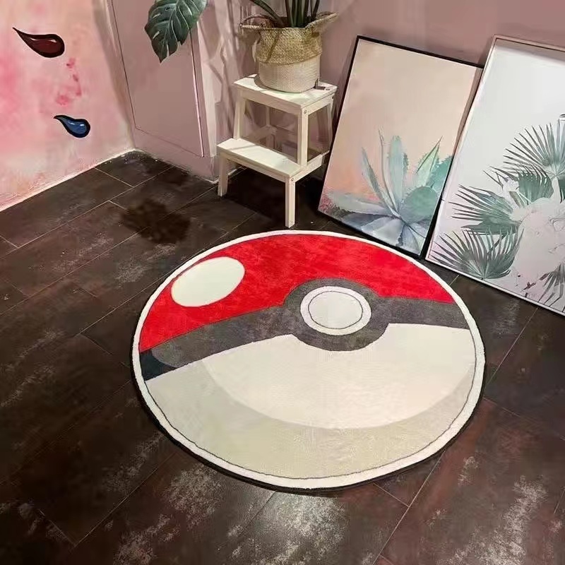 Pokémon carpet Pikachu anime modeling children's bedroom carpet Cartoon ...