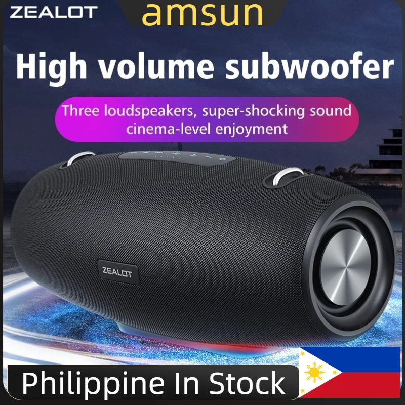 ZEALOT S67 Bluetooth Speaker Wireless Portable Outdoor High Power Sound ...