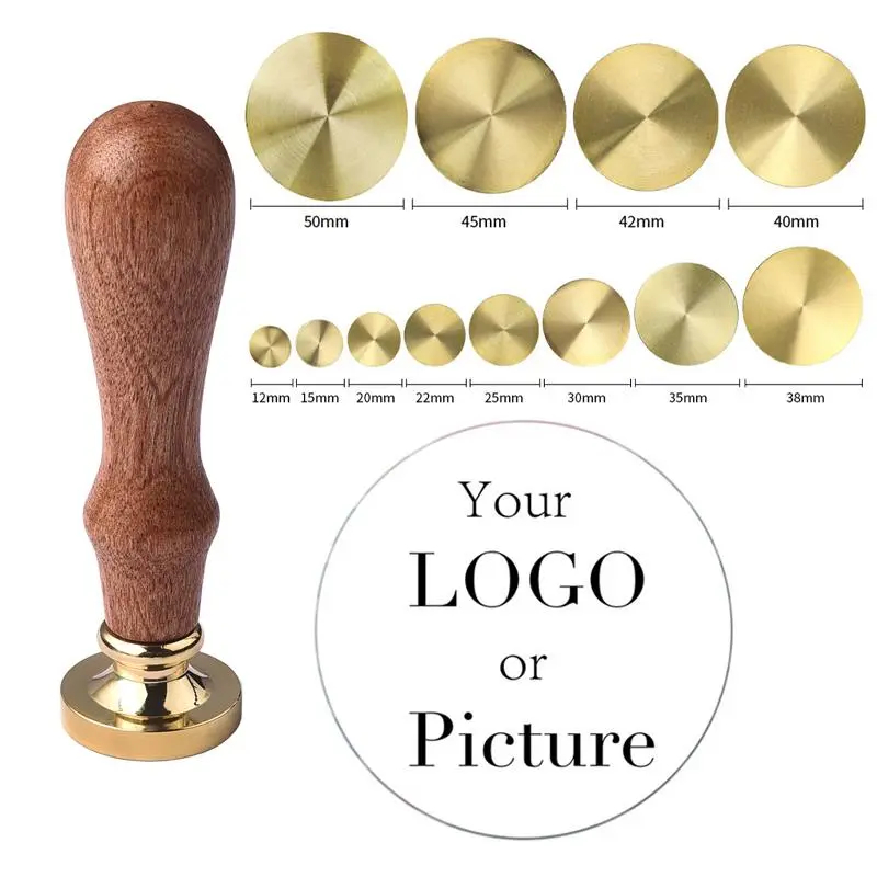 Logo Customize Sealing Wax Stamps Own Personality Logo Custom Made ...