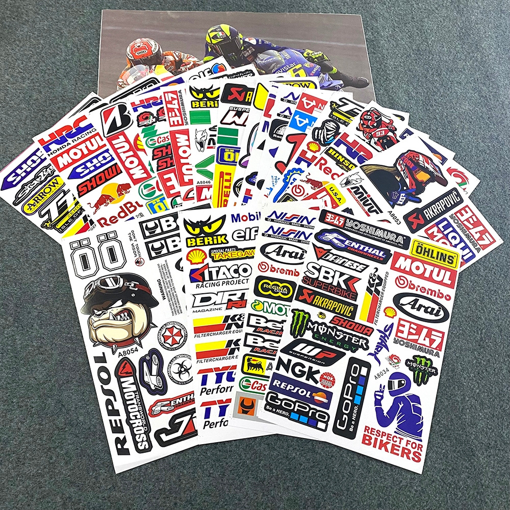 For Thai Sponsor Designvinyl Waterproof Sticker For Motorcycle Decals ...