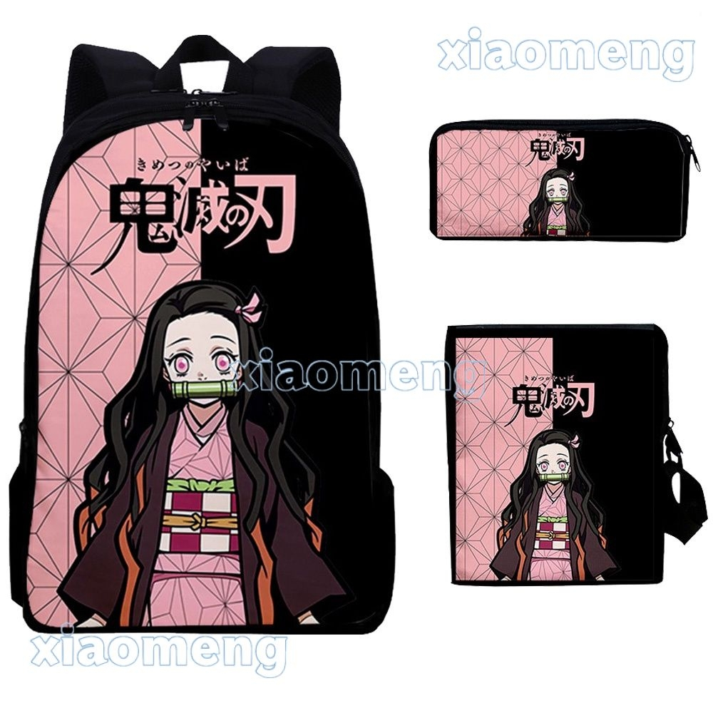 Demon Slayer backpack for students nezuko shinobu tanjiro backpack ...