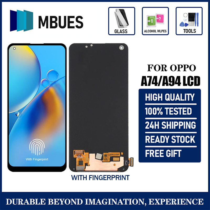 MBUES Original OPPO A74 / A94 (4G/5G) Realme 8pro Realme 8 Replacement LCD Display And Touch ...