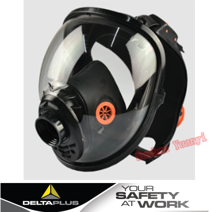 DELTAPLUS 105007 M9200ROTOR Silicone Full Face Gas Mask Respirtator ...