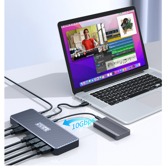 ACASIS Thunderbolt 3/4 4*HDMI channel Video Capture Card 4 HDMI inputs ...