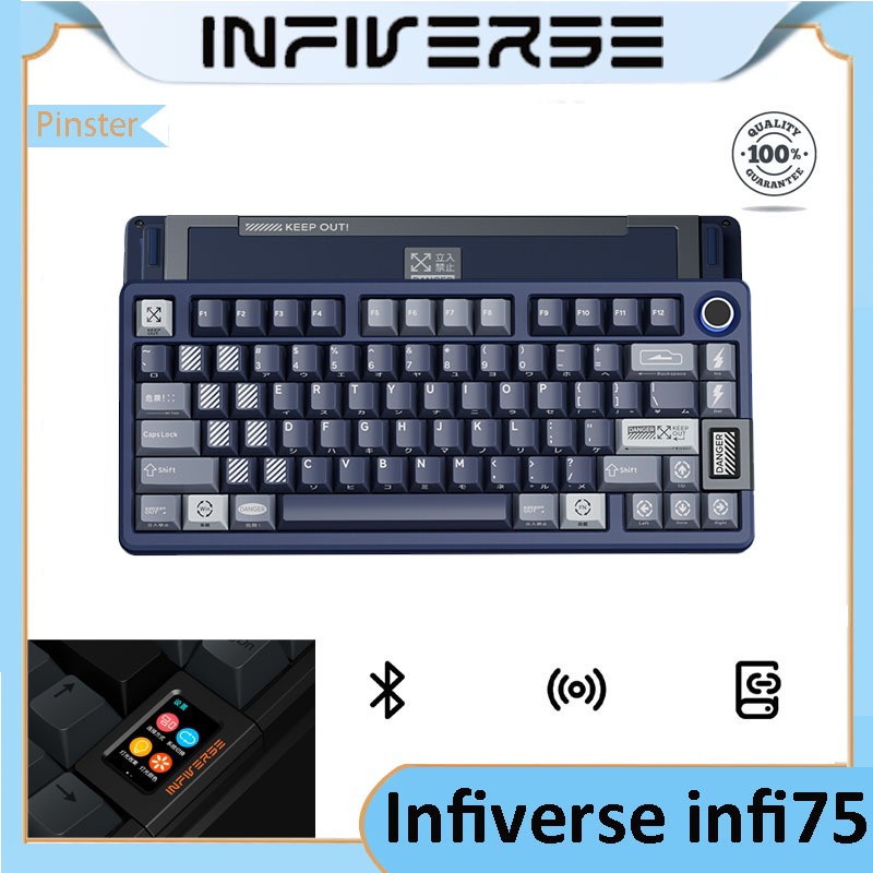 【Available in stock】Keyverse/Infiverse infi75 keep out Mechanical ...