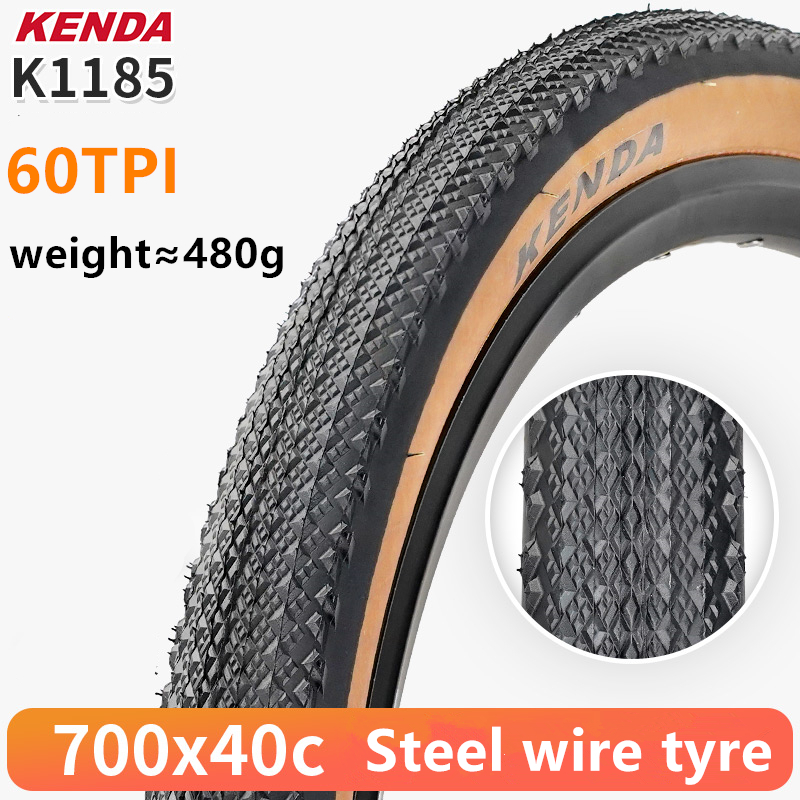 Kenda gravel tire 27.5 "700x35C/40c melon bike off-road gravel road bike super light stab ...