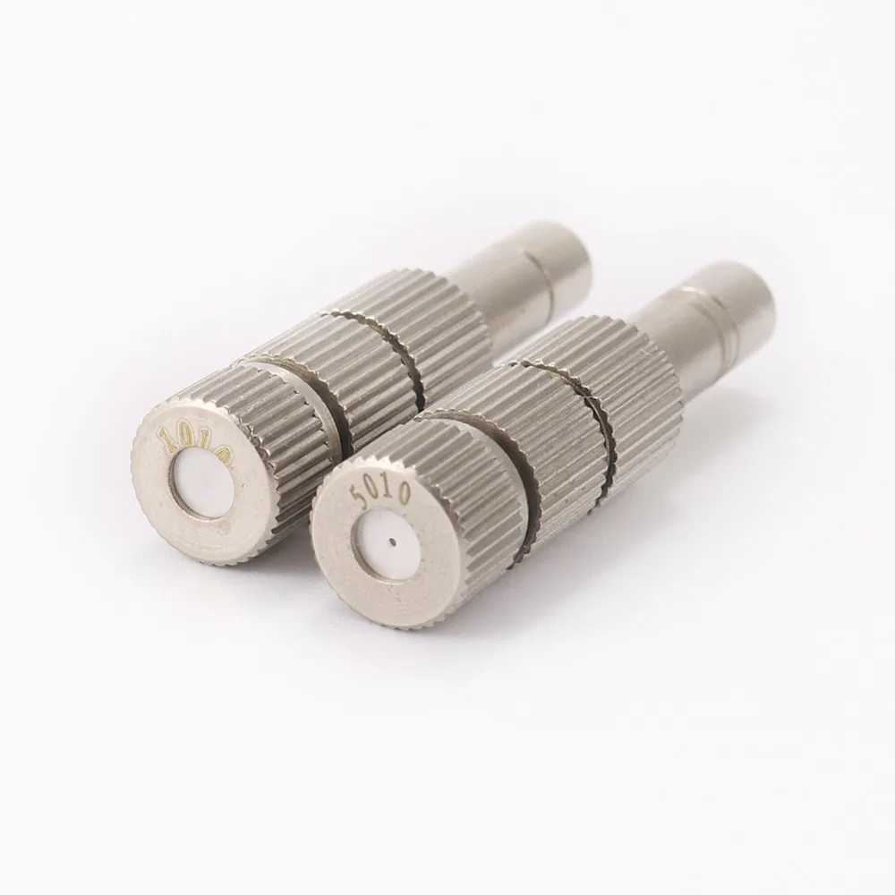 0.1/0.15mm Copper 6mm Water Mist Nozzle with Filter Inside Landscaping ...