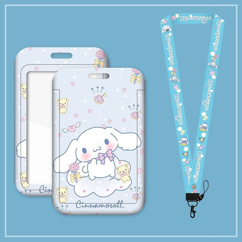 Sanrio ID Card Holder Slide Cover Hard Case Photocard Protector With ...