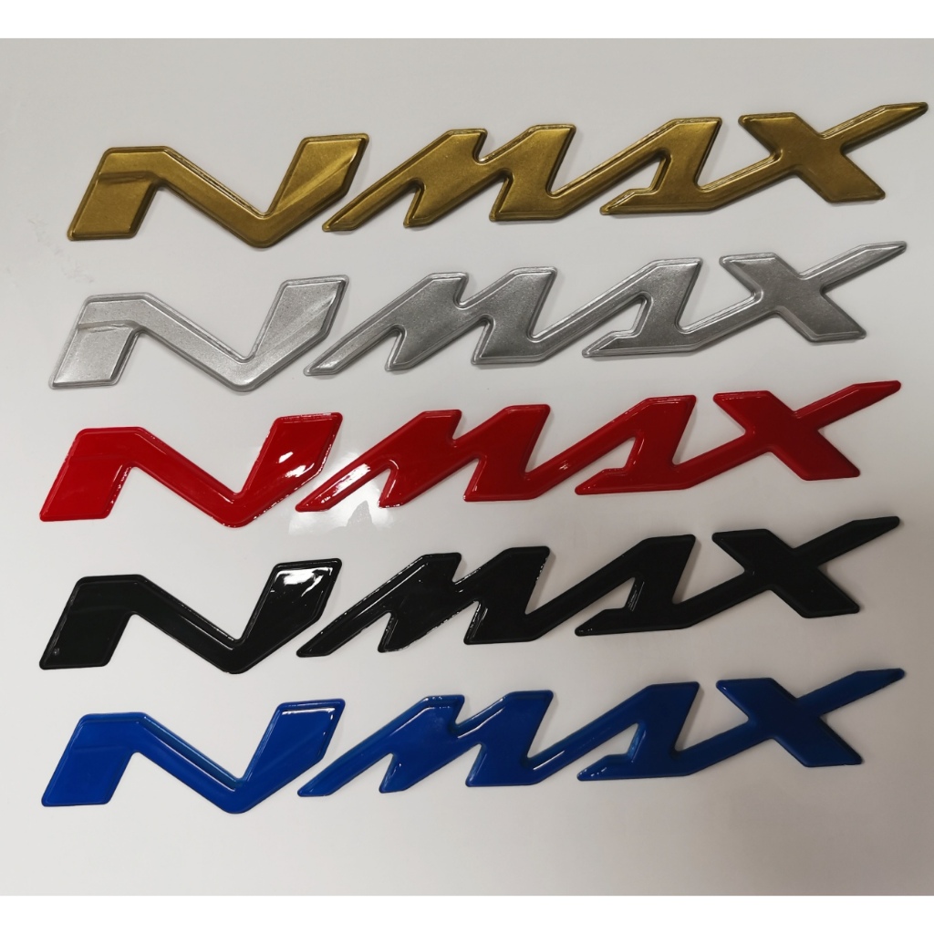 1 pairs 3D NMAX Emblem Decoration High Quality Stickers for YAMAHA NMAX ...