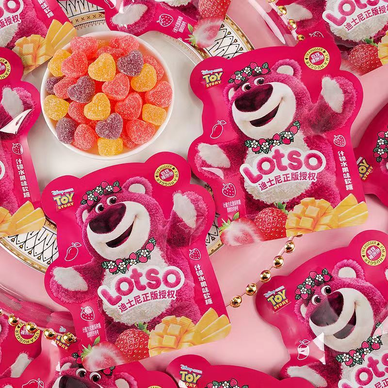 Lotso Assorted Fruit Gummy Candy 1000g Disney | Shopee Philippines