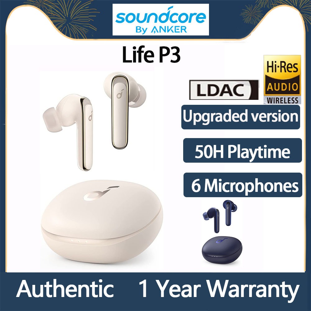 Original Anker Soundcore Life P3 Upgraded version Wireless Bluetooth ...