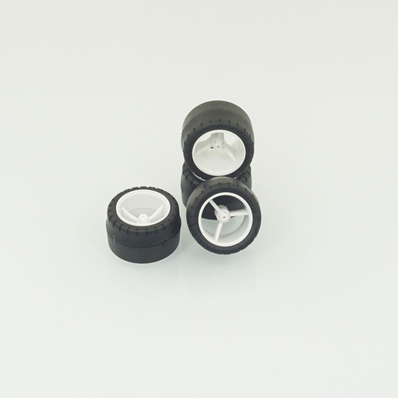 project D mini 4wd parts carbon small wheels maroon super hard tyre ...