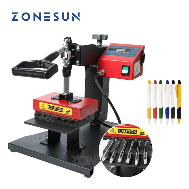 ZONESUN Pen Heat Printing Machine Heat Transfer Machines Heat Pressing ...