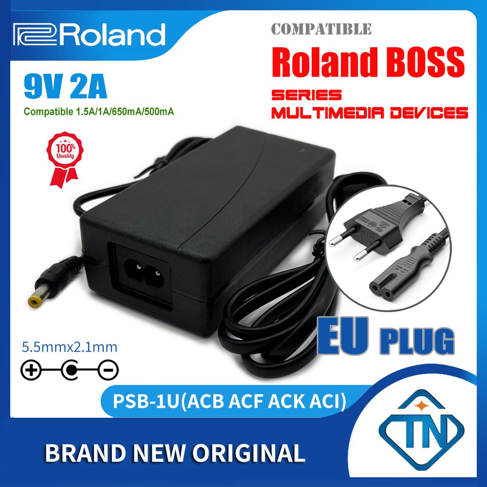 9V 2A AC DC Adapter PSB-1U ACF-120 ACI-120 for Roland CD-01A CD-2 E/I/U ...