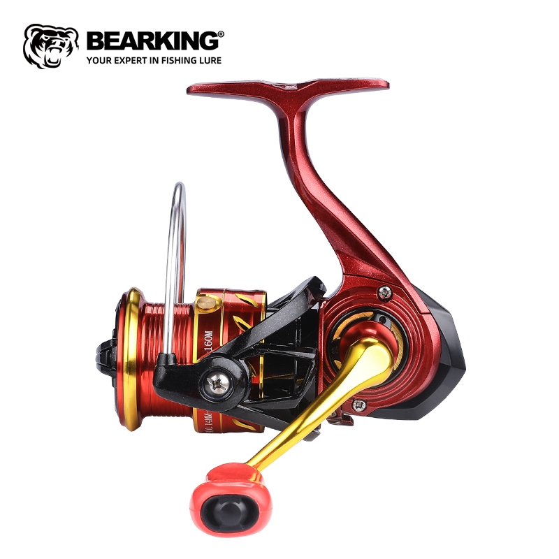Bearking CS Red Lizard Long Casting Spinning Reel: One-Way Double ...