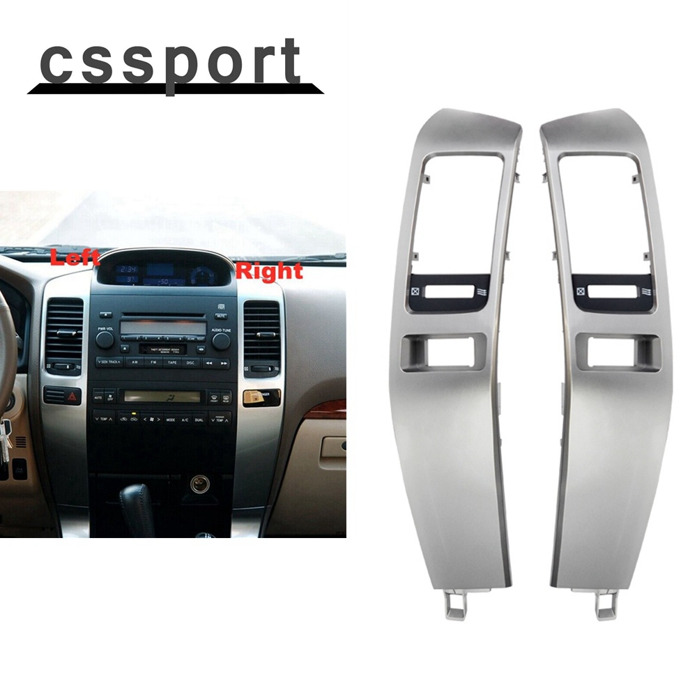 55474-60040 A Pair Dashboard Air Vent Panel Left Right For Toyota Land ...
